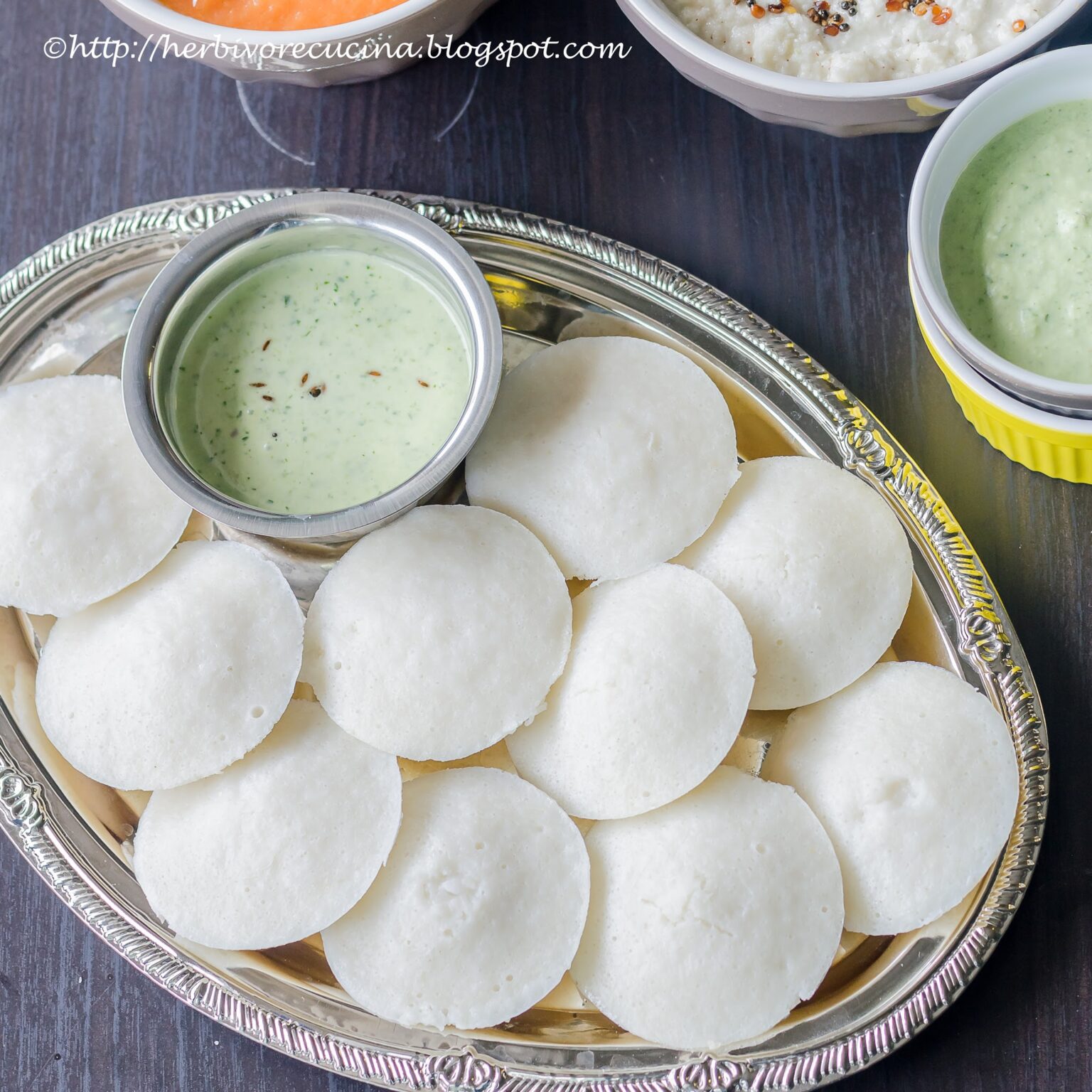 Rice Idli | South Indian Rice Cakes - Herbivore Cucina