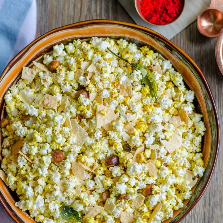 Jowar Dhani Chivda - Herbivore Cucina