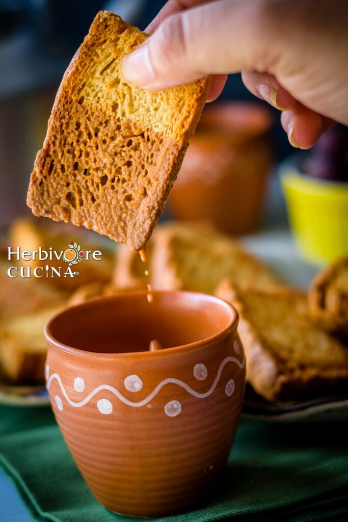 Crispy Tea Time Milk Rusk - Herbivore Cucina