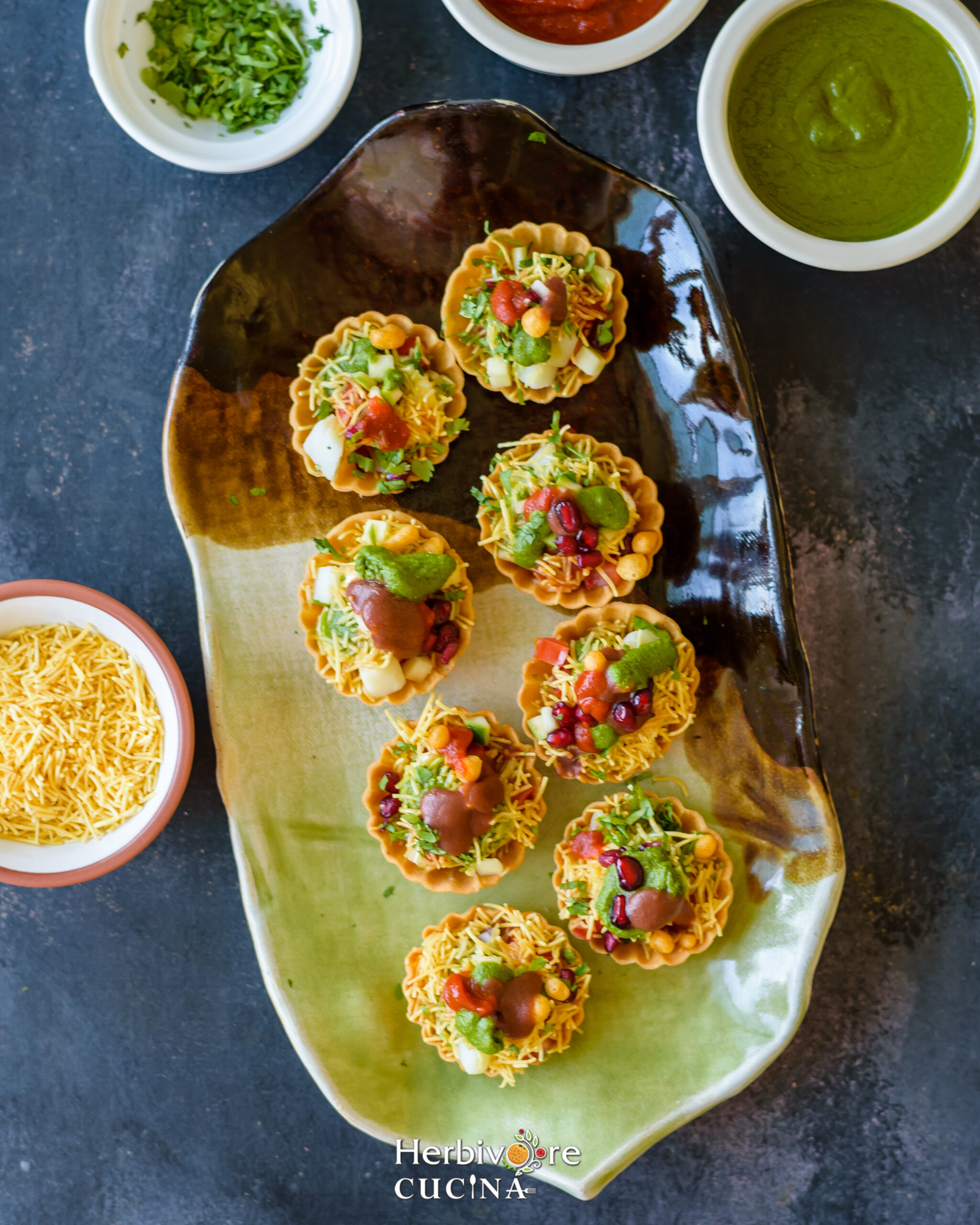 Basket Chaat - Herbivore Cucina