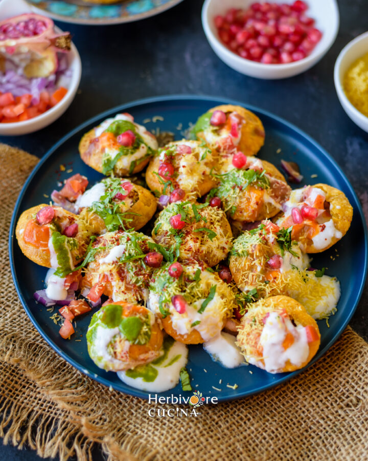 Khasta Kachori Chaat - Herbivore Cucina