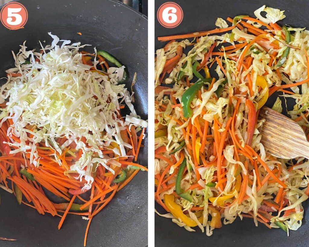 Vegetable Hakka Noodles - Herbivore Cucina